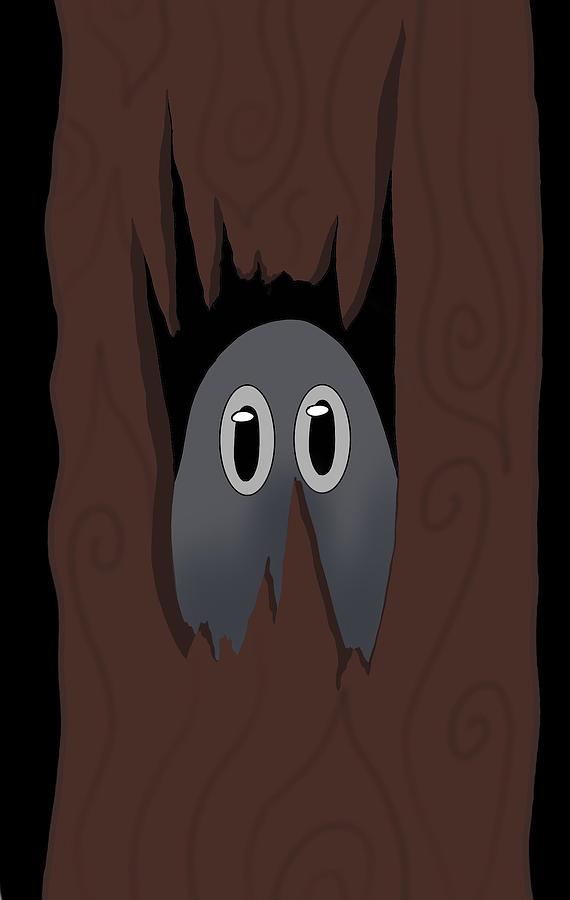 Peakaboo Digital Art by Ruth Lear - Fine Art America