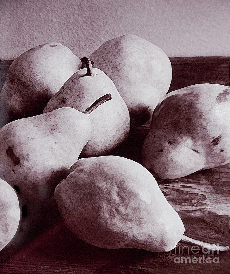 Pears Watercolor Photograph By Michael Ziegler Fine Art America