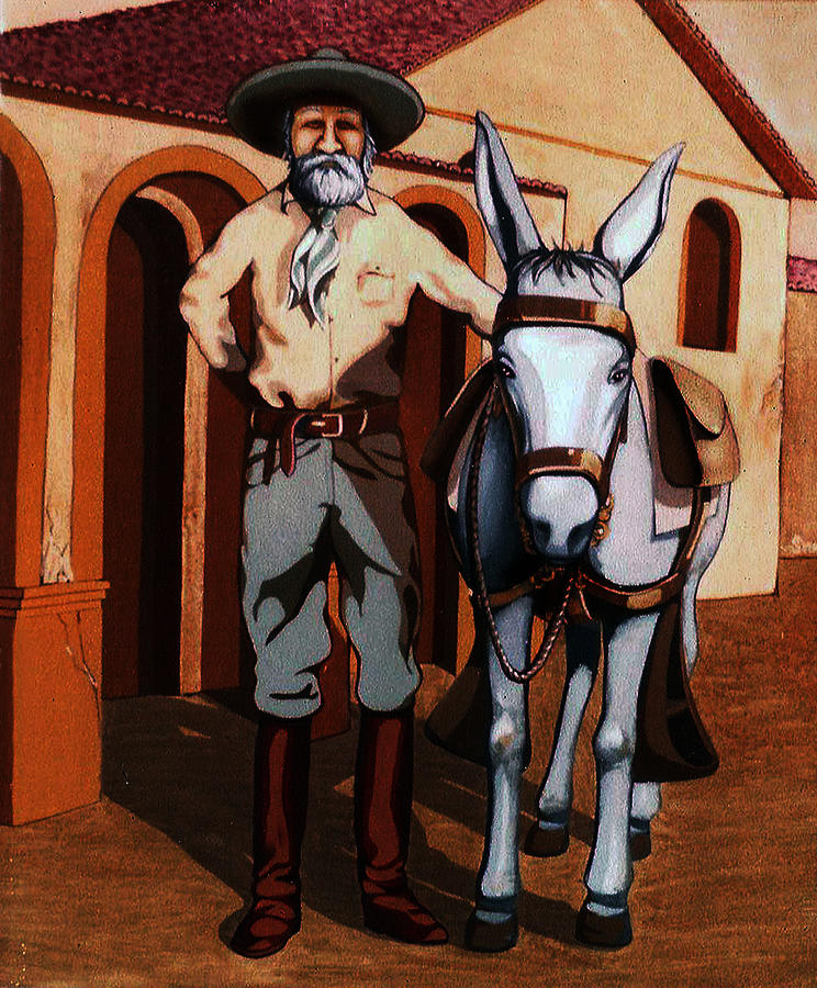 Pecos Bill Painting by Donald Shaw - Pixels