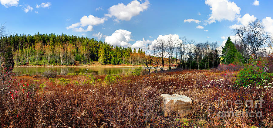Pendleton Lake West Virginia Panorama Photograph by Karen Jorstad ...