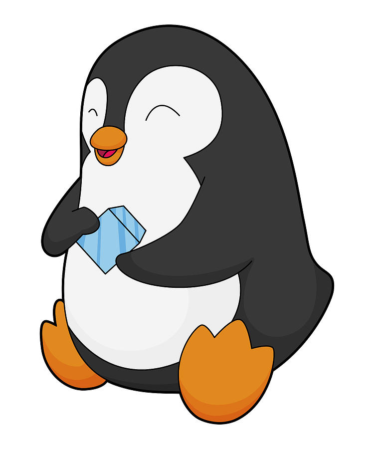 Penguin Ice cubes Painting by Markus Schnabel - Fine Art America