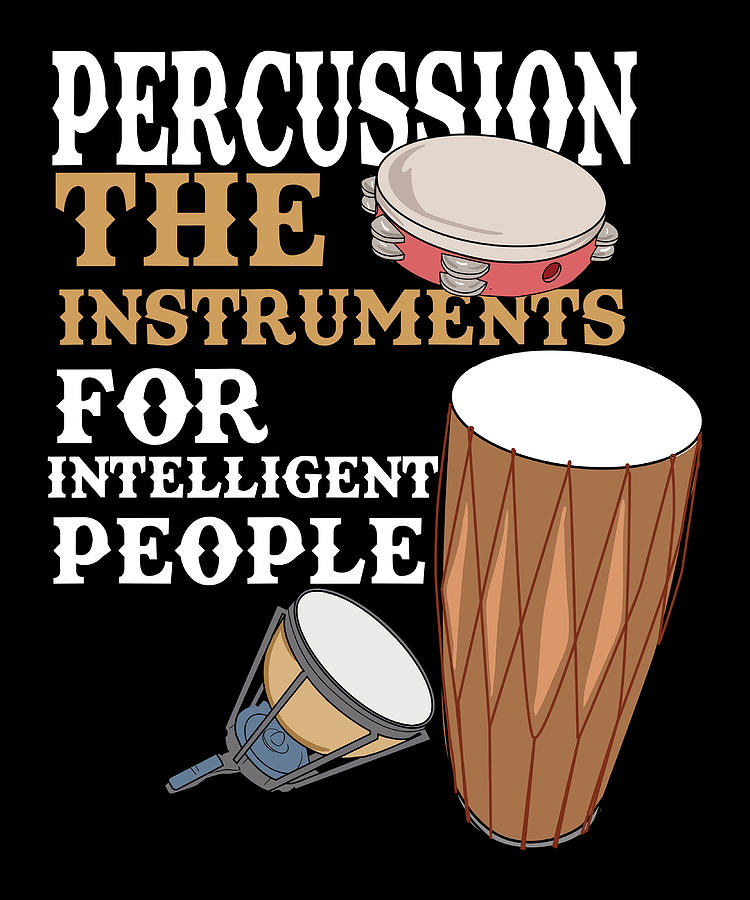 Percussion Instruments Percussionists Poster Painting by Davis Davies ...