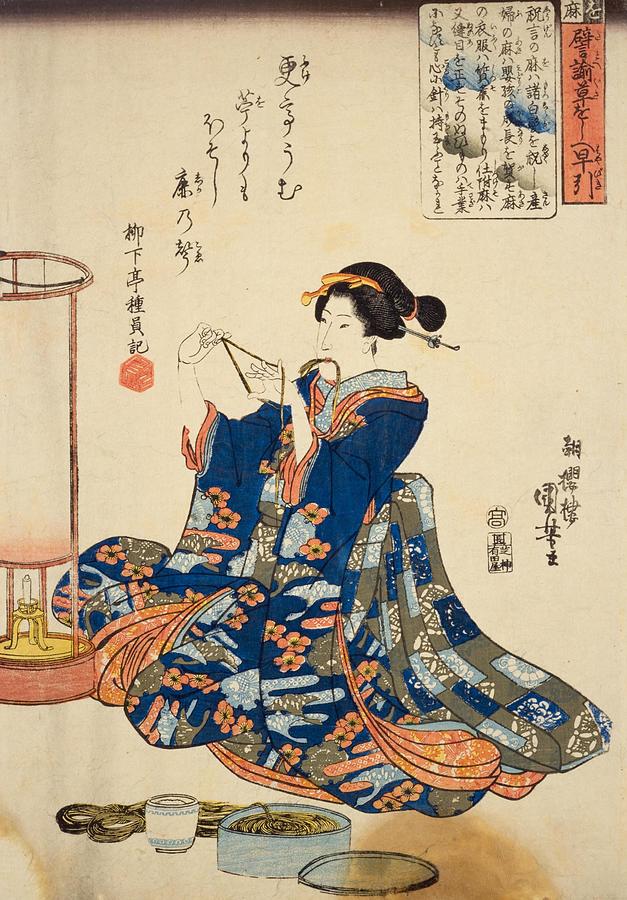 Pi Lun Cao woshiheZao Yin wo Drawing by UtagawaKuniyoshi | Fine Art America