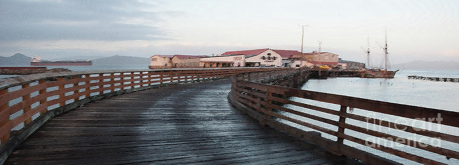 Pier 39 2021 Watercolor Photograph By Michael Ziegler Fine Art America