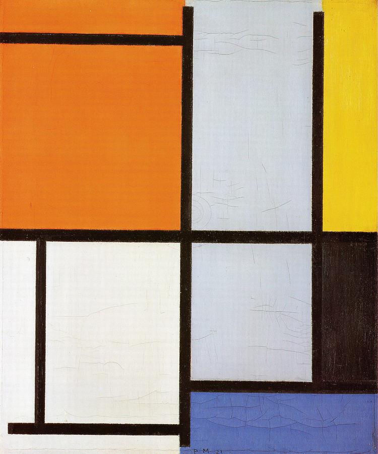 Piet Mondrian A Study in Minimalism Painting by Veronica Rodriguez ...