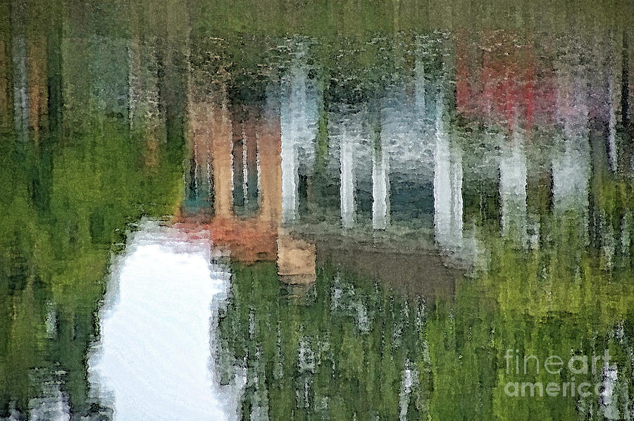 Pillars Lagoon 2009 Watercolor Photograph By Michael Ziegler Fine
