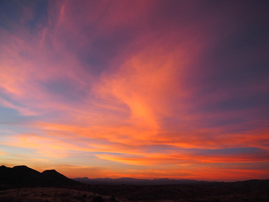 Pink Desert Sunset Photograph by Beth McAlister - Pixels