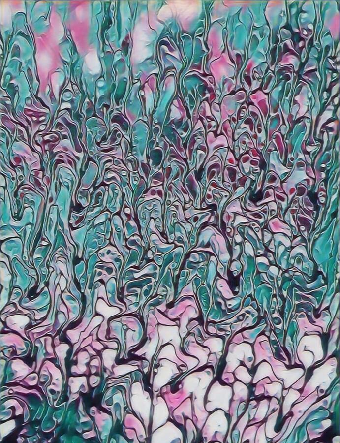 Spring abstraction Digital Art by Laura Vanatka - Fine Art America