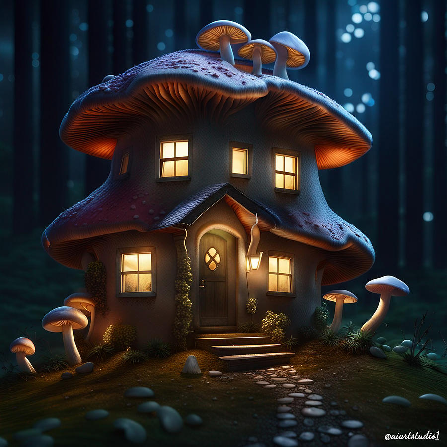 Pixie Palace Digital Art by Curt Freeman Ai Art - Fine Art America