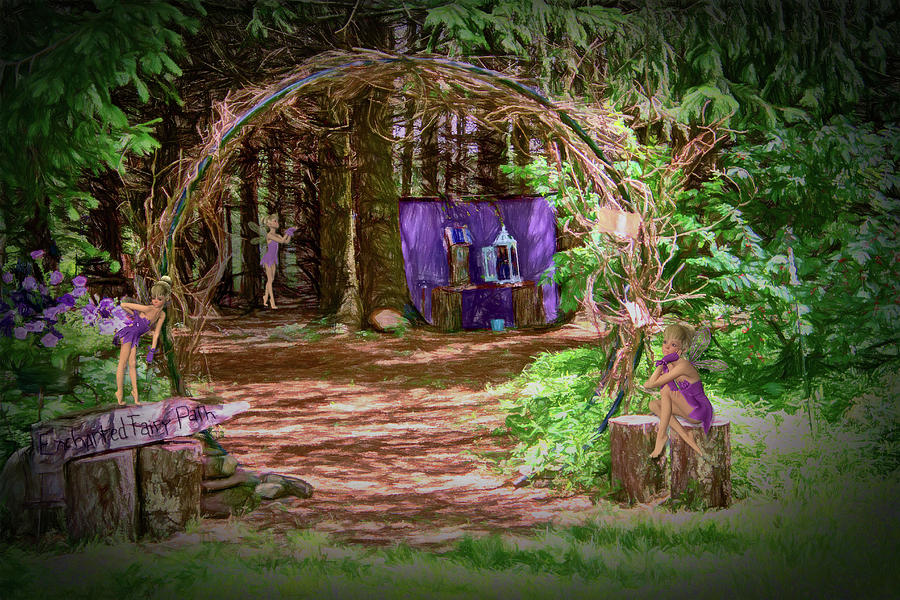 Pixie Path Photograph by Sarina Cook - Fine Art America