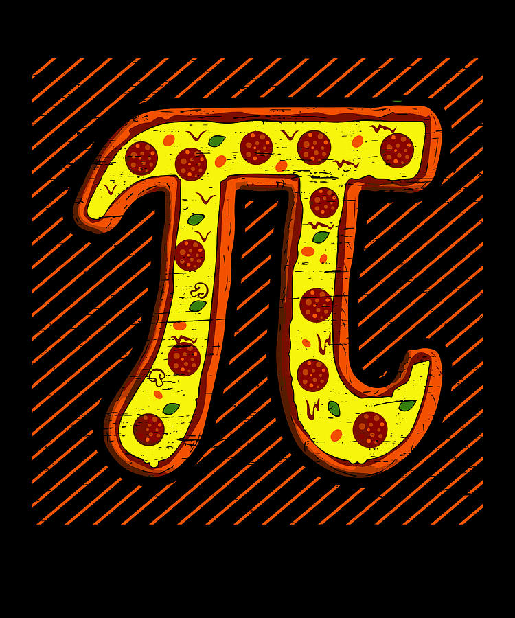 Pizza Pi Pie Math Major Math Teacher Mathematician Digital Art by ...