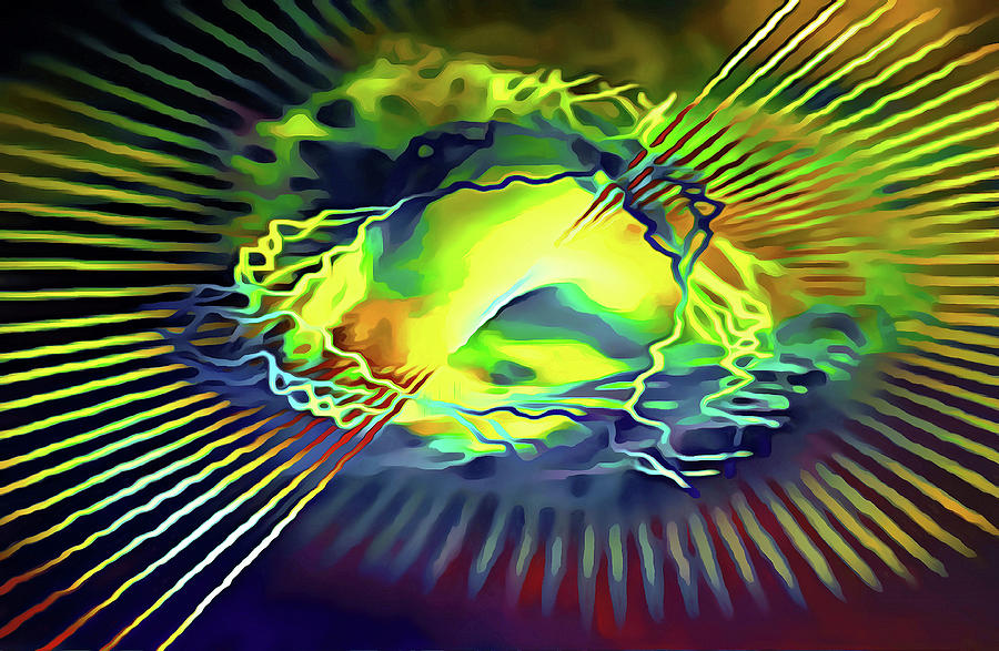 Planet Explosion Digital Art by Rob Olson - Pixels