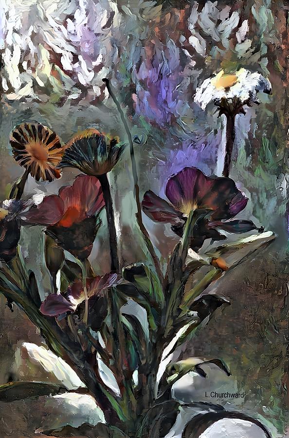 Plants in Art Digital Art by Lois Churchward - Fine Art America