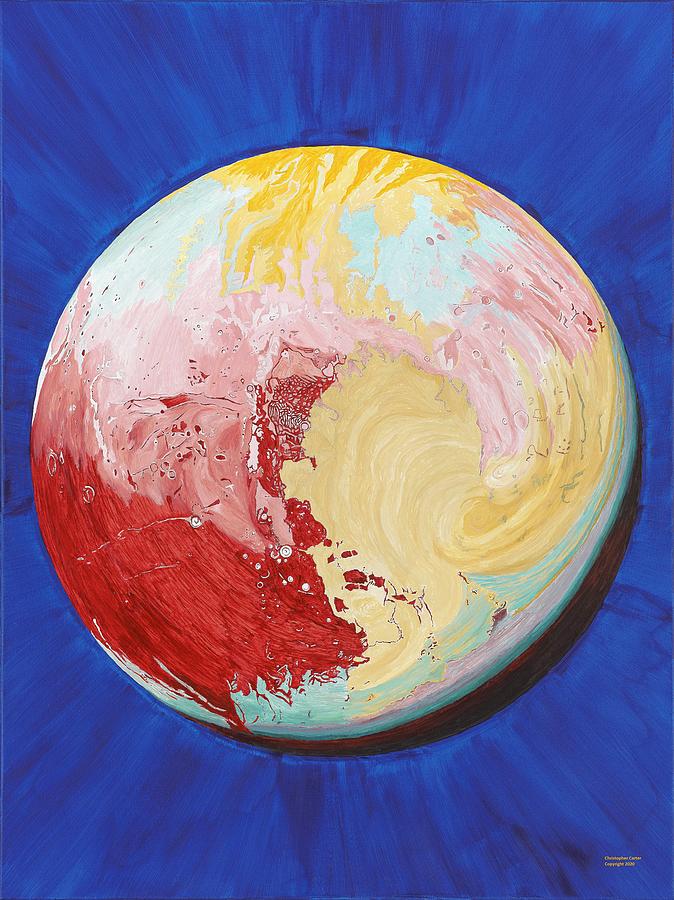 Pluto Painting by Christopher Carter - Fine Art America