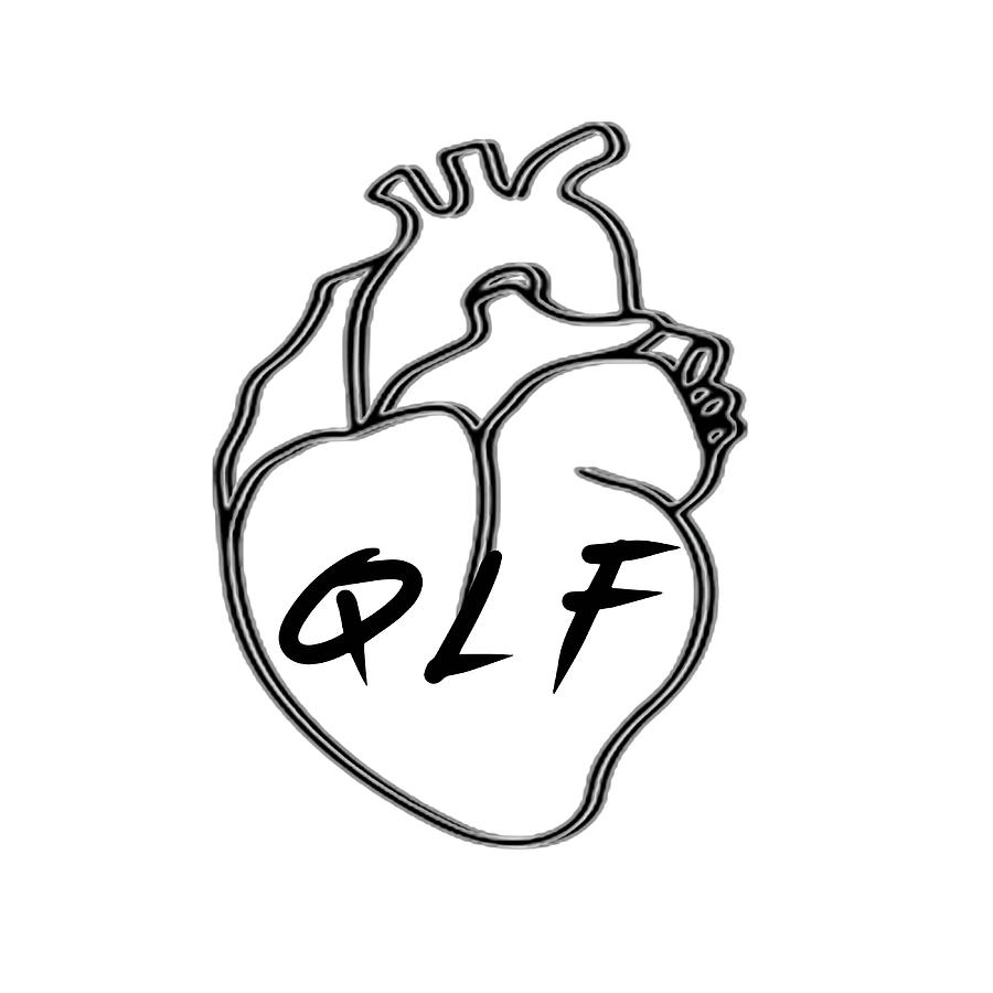 PNL Heart QLF blue Painting by Hughes Oscar | Fine Art America