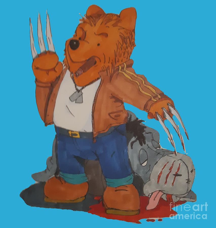 Pooverine Drawing by Danny Dowding