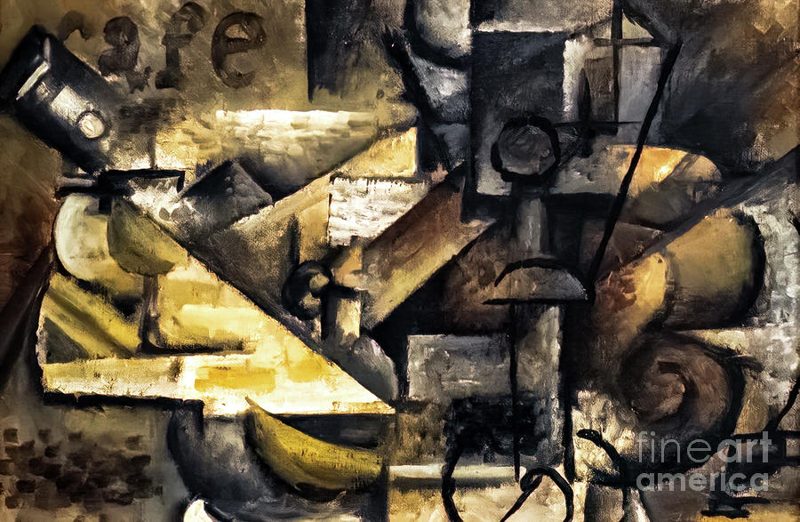 Pork Cutlet by Pablo Picasso 1912 by M G Whittingham