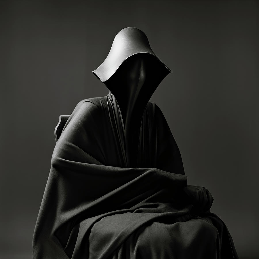 Portrait of a Wraith as it Waits for Our Time Digital Art by YoPedro ...