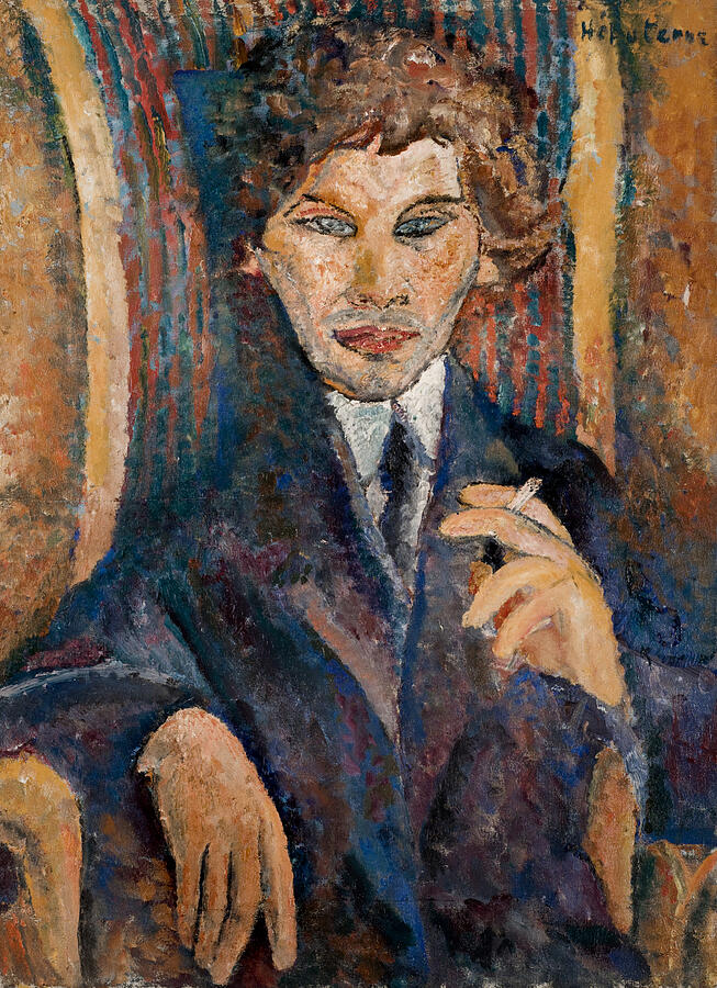 Portrait of Chaim Soutine. Portrait de Chaim Soutine. Painting by ...