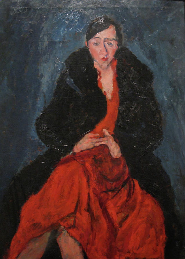 Portrait of Madeleine Castaing 1929 Painting by Chaim Soutine - Pixels Merch