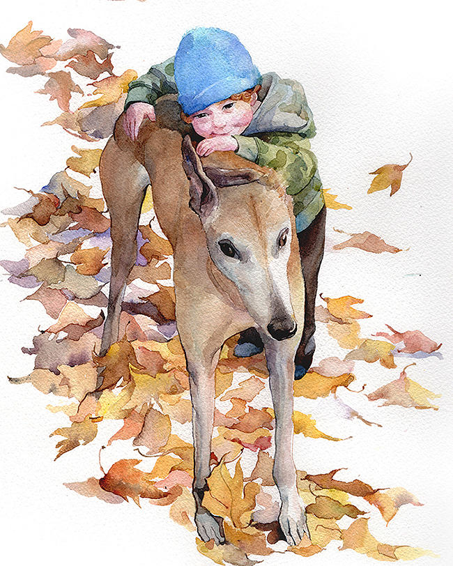 Portrait_commission Art Painting by Ling Lu - Fine Art America