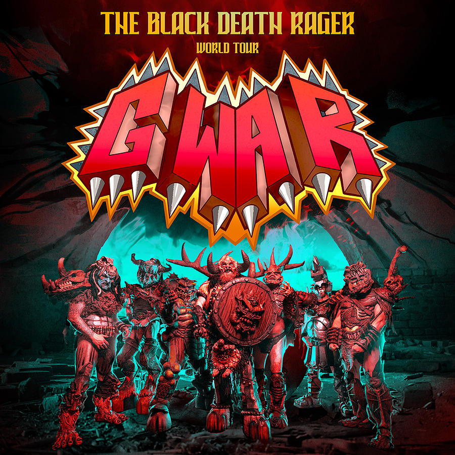 Poster Gwar The Black Death Rager Tour 2022 Lj55 Digital Art by Liani ...