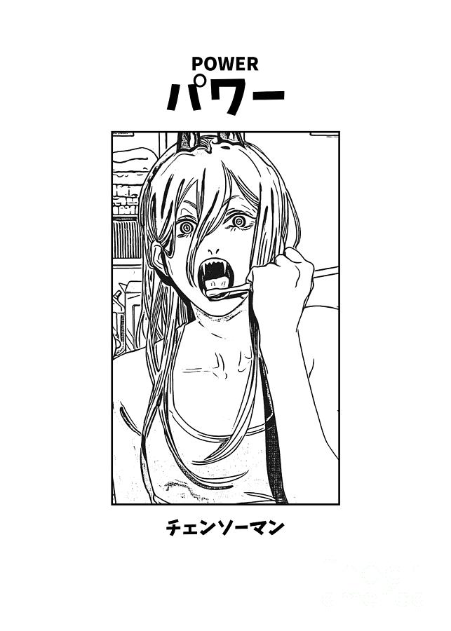 Power Chainsaw Man Digital Art by KMS ByZet - Pixels