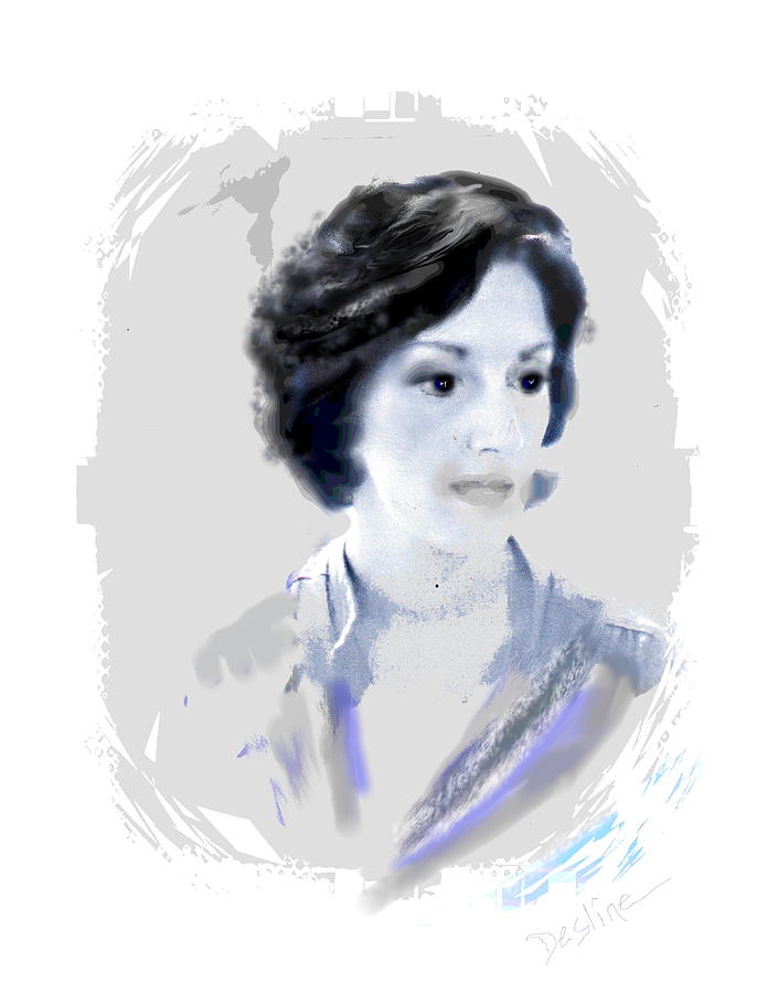 Precious Woman Mixed Media by Desline Vitto - Fine Art America