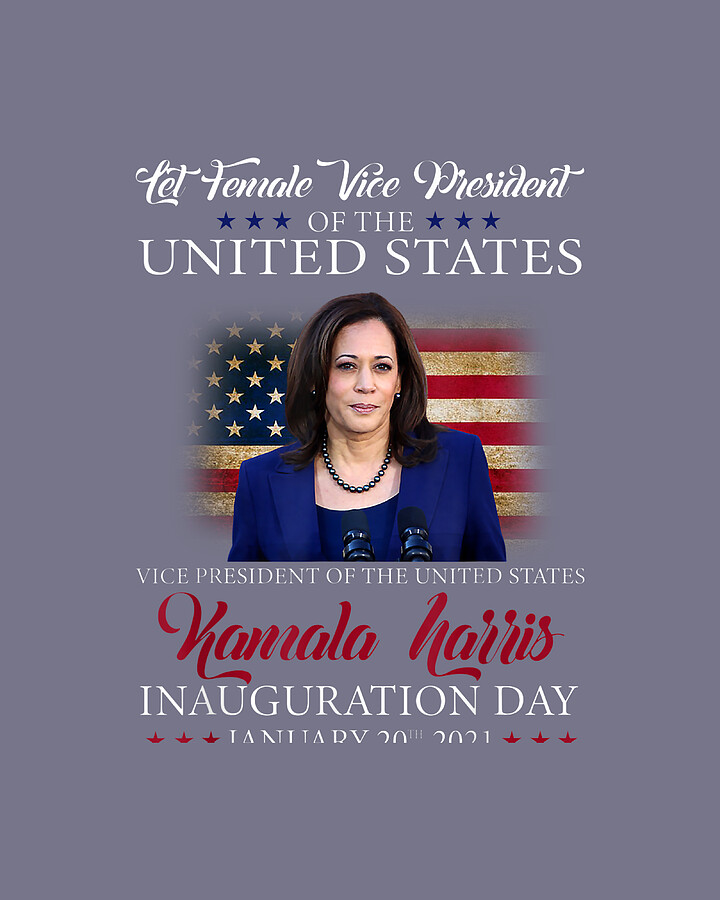 President Kamala Harris Inauguration Day 2021 Digital Art by Kieroh ...