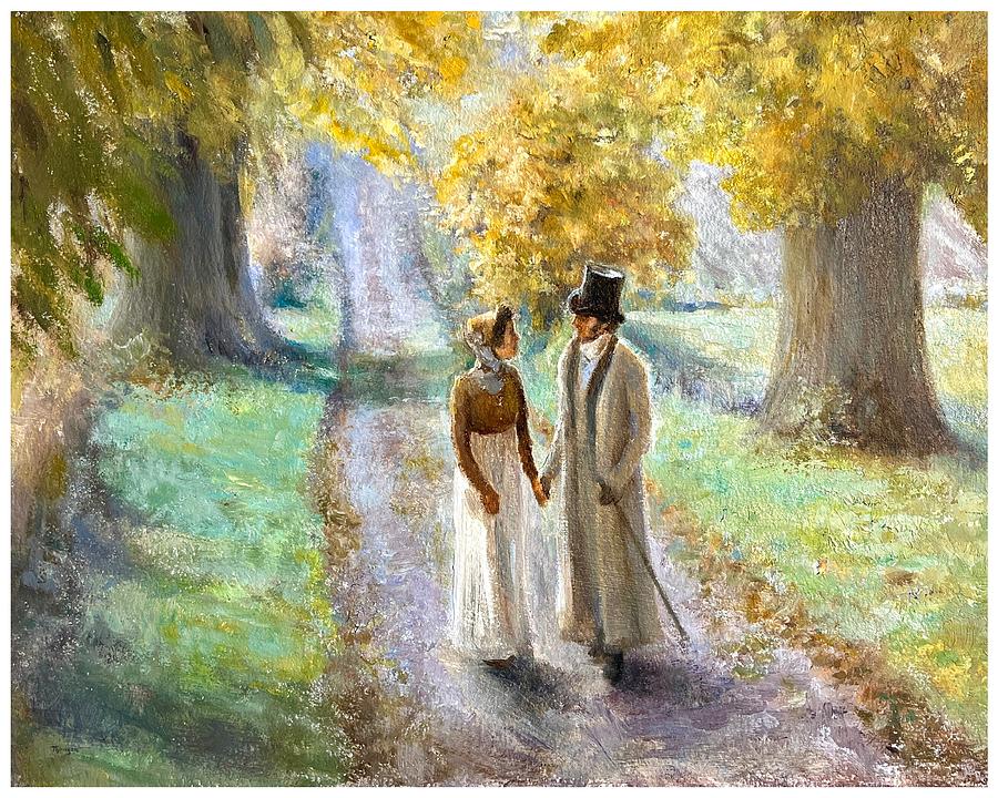Pride and Prejudice - Proposal Accepted Painting by Thimgan Hayden - Fine Art America
