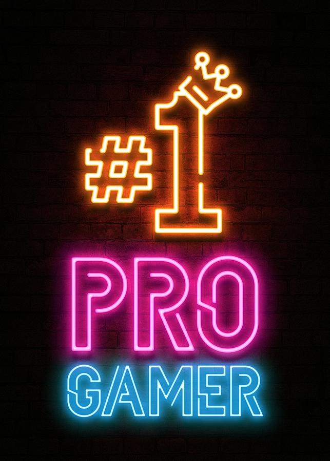 Pro Gamer Digital Art by Mahmood Maher | Fine Art America