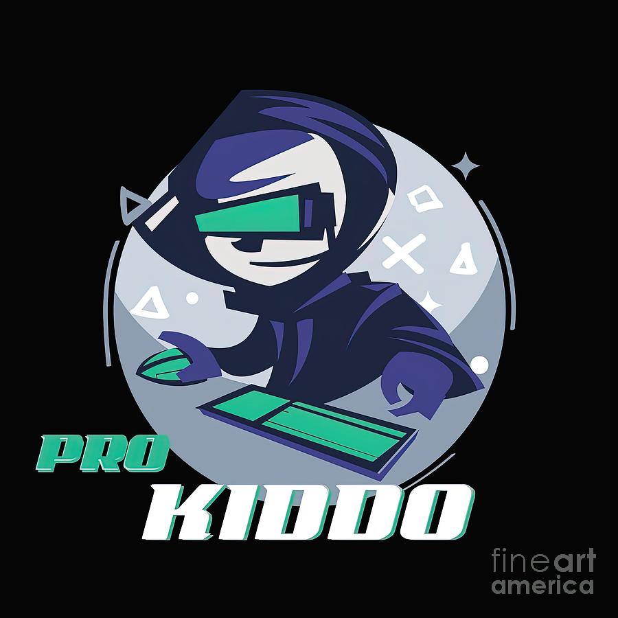 Pro kid gamer Painting by Price Hannah | Pixels