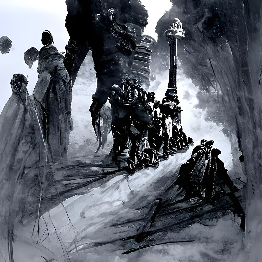 Procession Digital Art by Adonia | Pixels