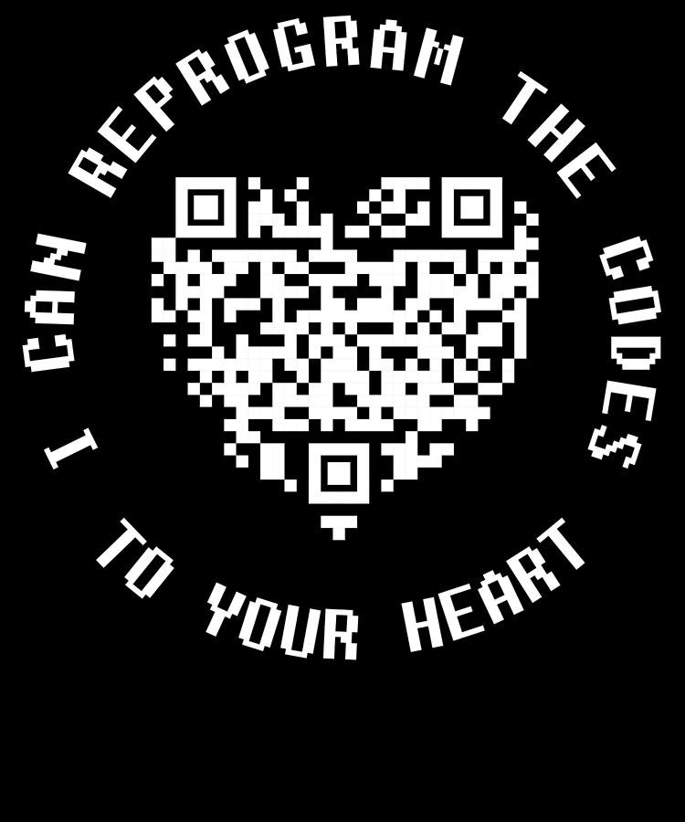Programmer Heart Software Engineer Developer Coding Coder Digital Art By Crazy Squirrel Fine