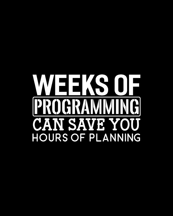 Programmer Weeks Of Programming Digital Art by EQ Designs | Fine Art America