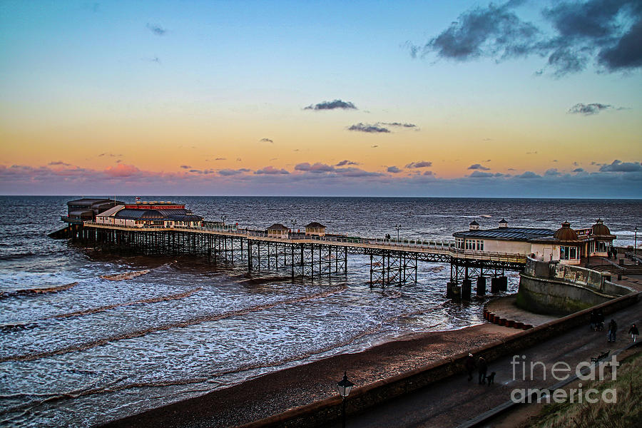 Prom and Pier Photograph by GJS Photography Artist - Pixels