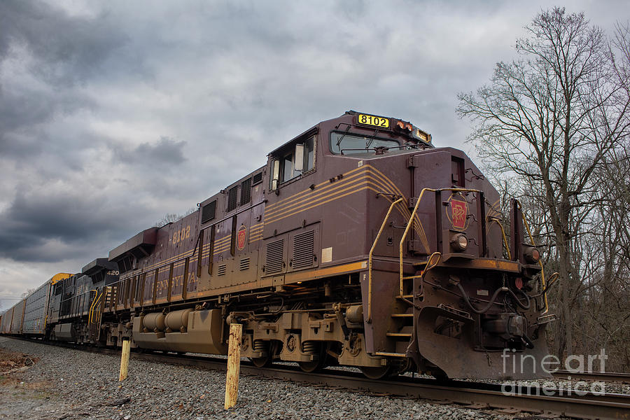 PRR Heritage 8102 Photograph by Chad Lilly - Fine Art America
