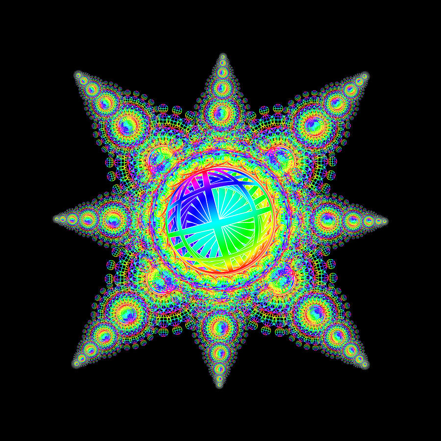 Pseudo Fractal No 2 Digital Art By John Haldane Fine Art America