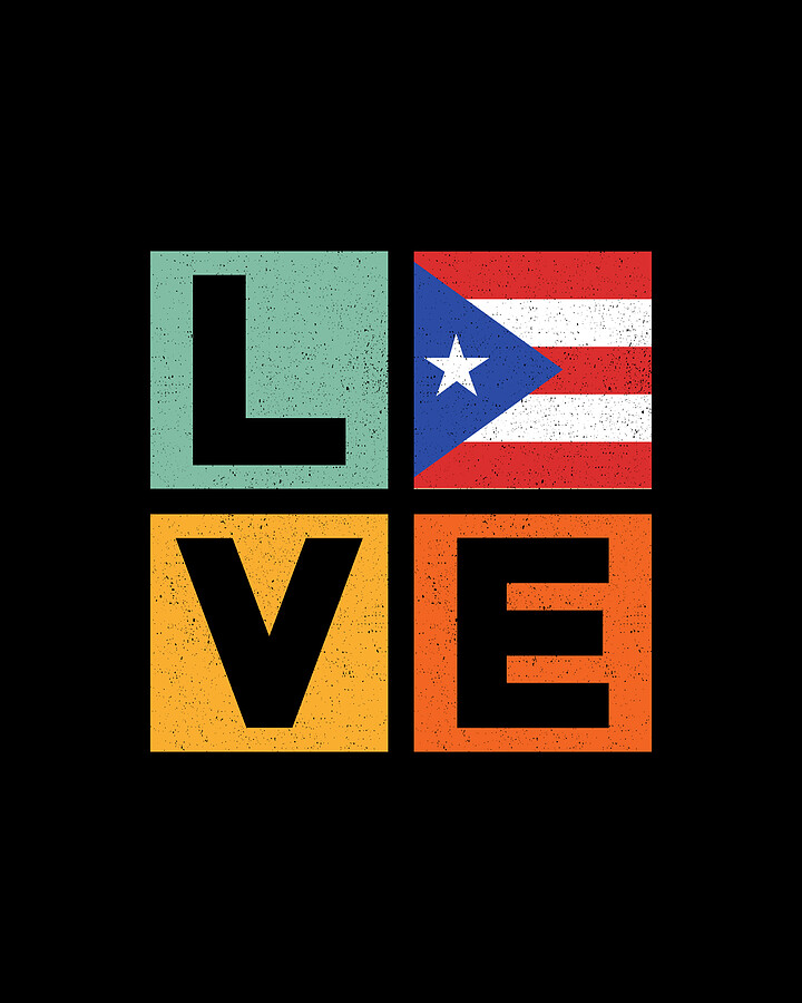 Puerto Rico Love Digital Art by Manuel Schmucker - Fine Art America