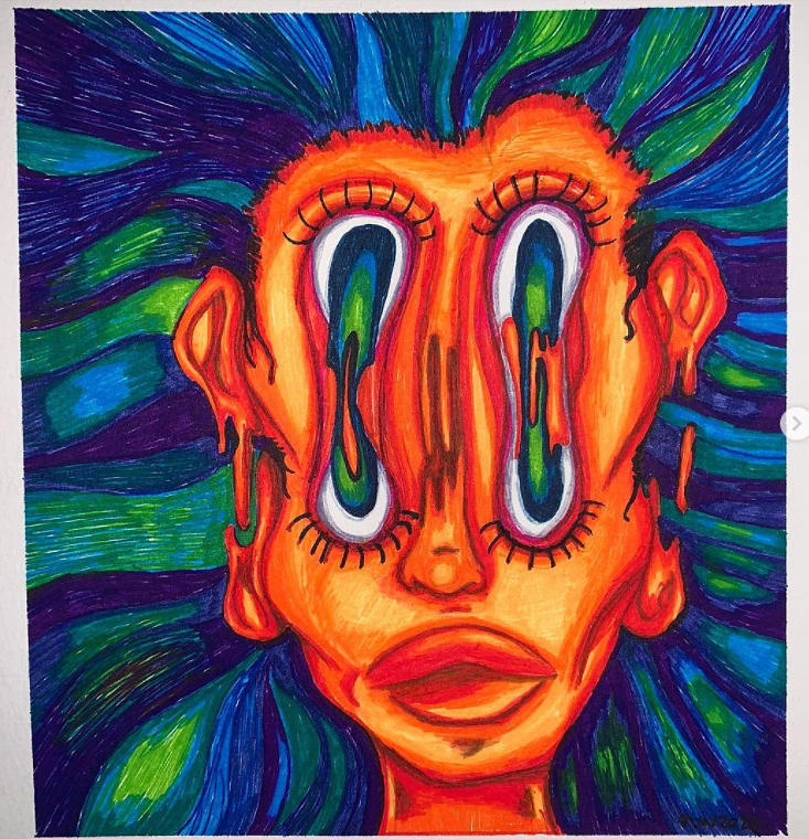 Pull Drawing by Morrigan Wolf - Pixels