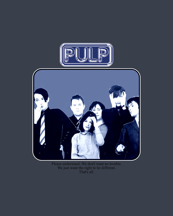 Pulp English Rock Band Jarvis Cocker Candida Doyle Steve Mackey ...