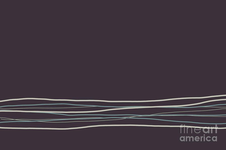 Purple Scribble Line Pattern 2021 Color of the Year Aegean Teal and ...