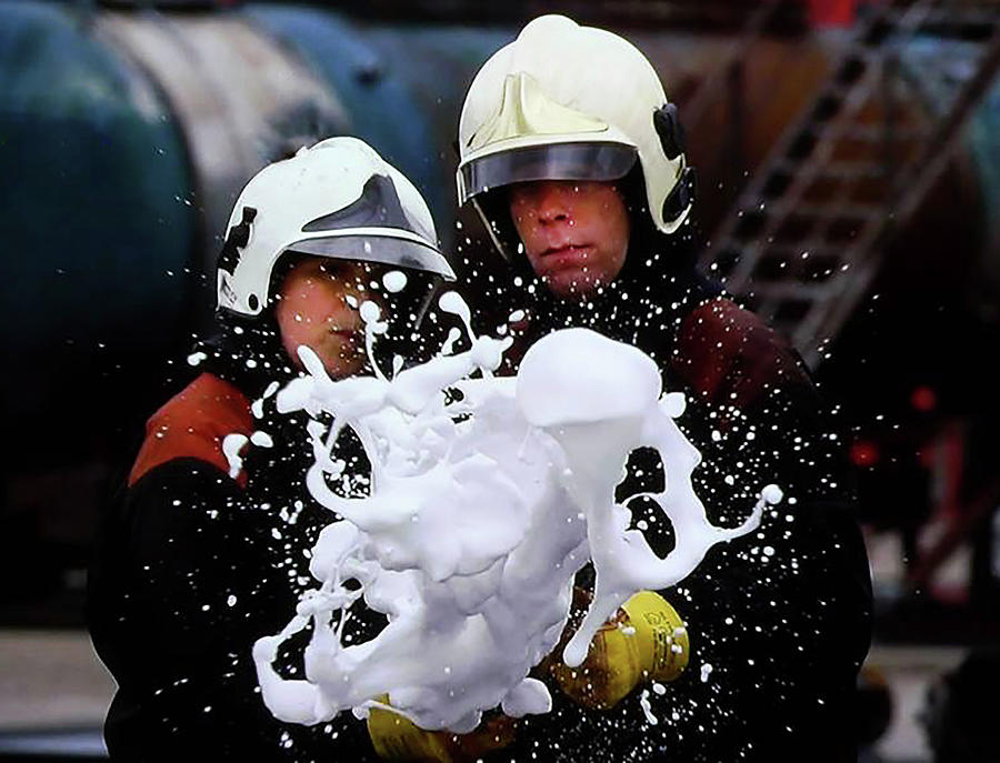 Putting the Fire Out Photograph by Dave Williams - Fine Art America