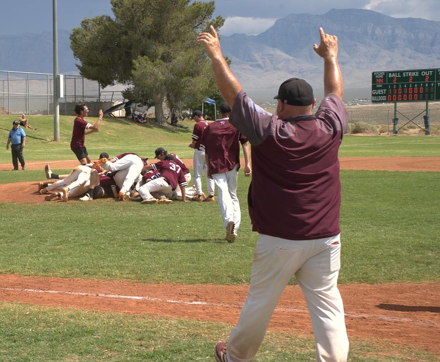 PVHS Championship Pig Pile Photograph by Don Eisen - Fine Art America