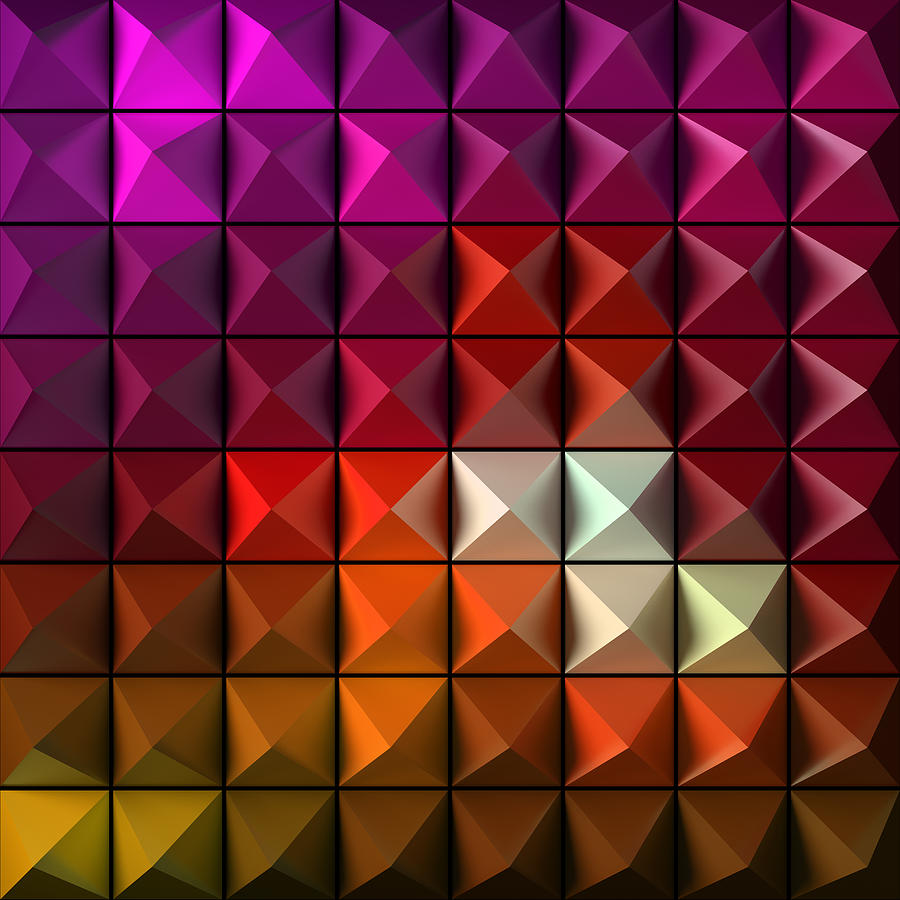Pyramid Background Digital Art By Vlastimil Sestak Fine Art America