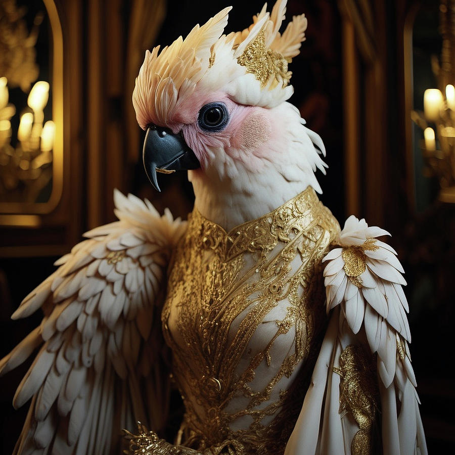 Queen Cockatoo Digital Art By Ingo Klotz Fine Art America