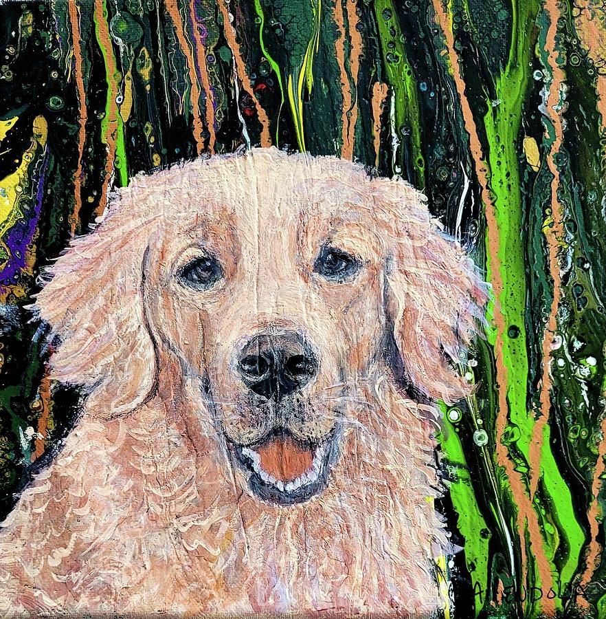 Quinn Painting by Valorie Amendola - Fine Art America