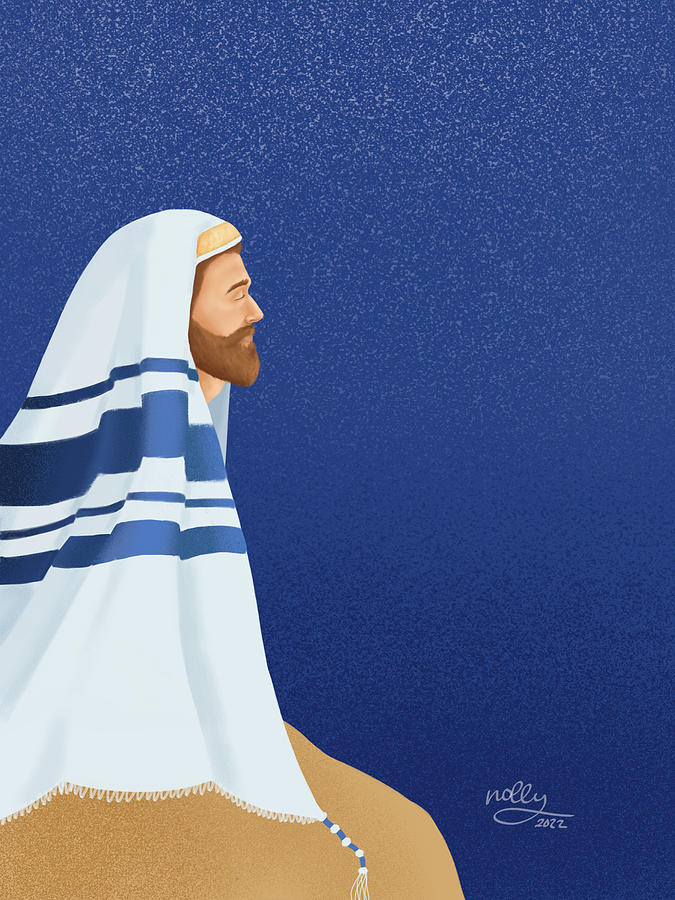 Rabbi Yeshua Digital Art by Noelia Perez Cawkill - Fine Art America