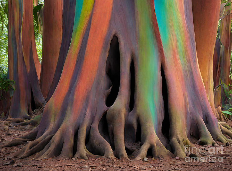 Rainbow Roots Mixed Media by Sheree Davis - Fine Art America