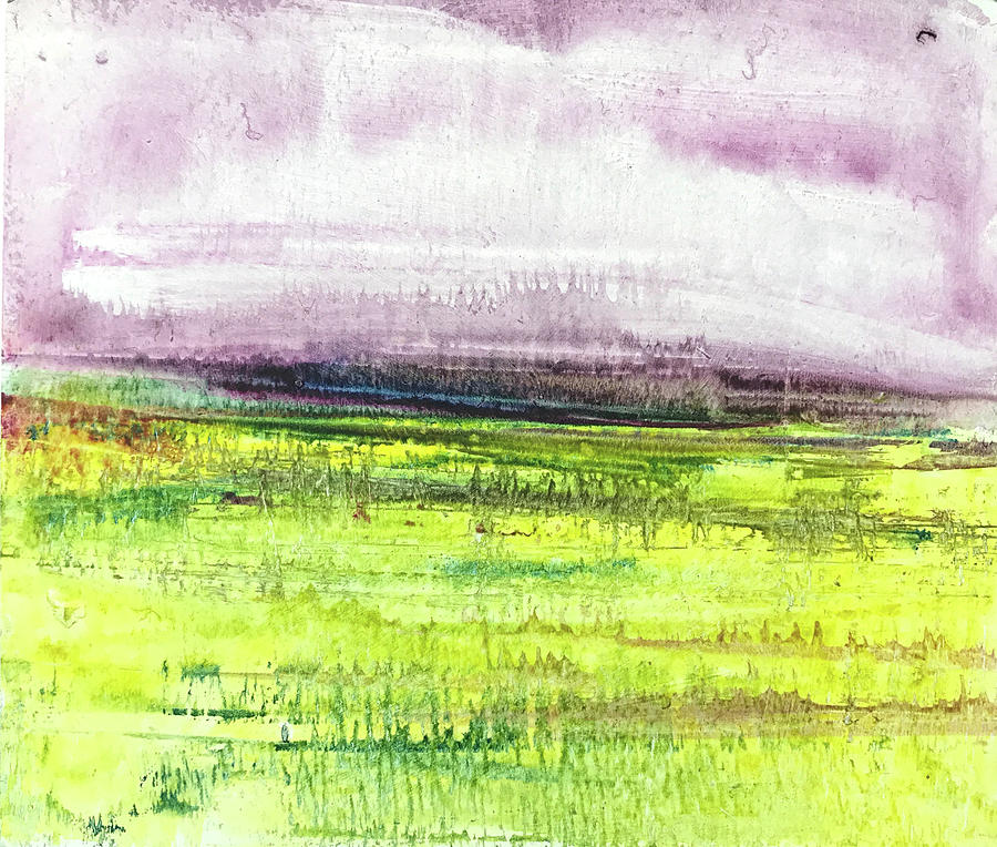 Rainfog Painting by Zarina Keyani - Fine Art America